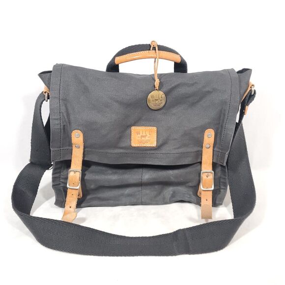 Will Leather Goods | Bags | Will Leather Goods Messenger Bag Waxed ...